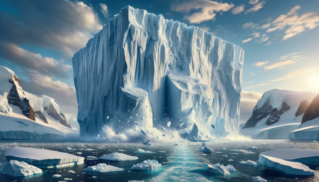 La grande fuga dell’iceberg A-83 in Antartide - Scienze.com